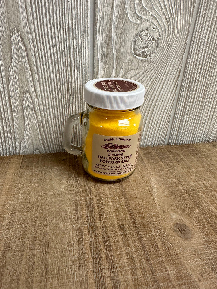 Amish Country Ballpark Style Popcorn Salt – Now & Then Boutique